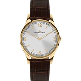 Jacques Lemans Analog Watch female Gold size One Size