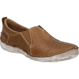 Josef Seibel Damen Slipper "Fergey 70, nuss", Gr. 36, braun, Obermaterial: 100% Rindsleder Leather cow., Schuhe
