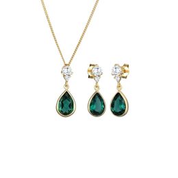 Elli Premium Jewelry Set female Green size 45