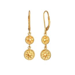 Elli Earrings 'Sonne' female Gold size One Size