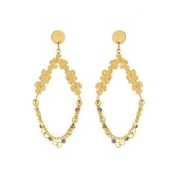 Luxenter Earrings 'Ukdra' female Gold size One Size