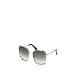 Guess Sonnenbrille Damen Gr&ouml;&szlig;e One Size gold / dunkelgr&uuml;n