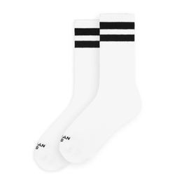 American Socks Socken 'Old School I - Mid High' Herren Gr&ouml;&szlig;e 19/55 wei&szlig;