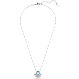 Swarovski Kette Damen Gr&ouml;&szlig;e One Size blau / silber