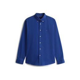 Tommy Hilfiger Button Up Shirt 'FLEX' male Blue size L
