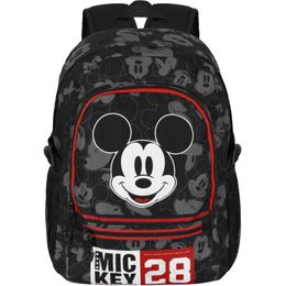 Disney Rucksack Jungen Gr&ouml;&szlig;e One Size grau / rot / schwarz / wei&szlig;