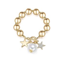 Lulu & Jane Lulu & Jane Bracelet female Gold size One Size