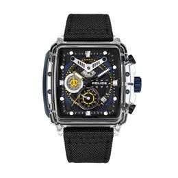 Police Analog Watch 'Clout' male Black size One Size
