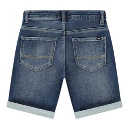 Cars Jeans Jungen Shorts "Kids CALIFORNIA Short", blau, Gr. 10, Abriebeffekte, Web, Obermaterial: 79% Baumwolle, 19% Polyester, 2% Elasthan, Hosen