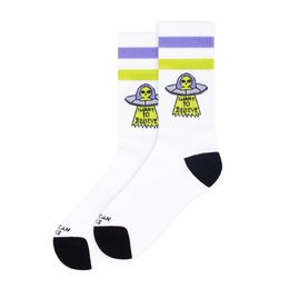 American Socks Socken 'Believe' Herren Gr&ouml;&szlig;e 19/55 wei&szlig;