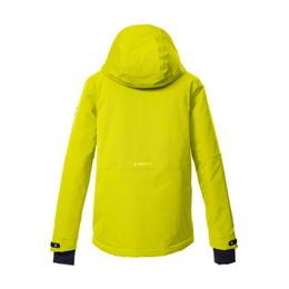 Killtec Jungen Skijacke "KSW 191 BYS SKI JCKT"limette, Gr. 152, Obermaterial: 100% Polyester;Futter: 100% Polyester;F&uuml;llung: 100% Polyester, Jacken,