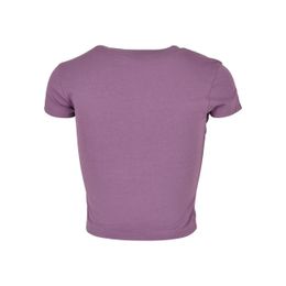 Urban Classics Damen T-Shirt "Urban Classics Damen Ladies Stretch Jersey Cropped Tee"duskviolet, Gr. XXL, unifarben, 95% Baumwolle, 5% Elasthan,