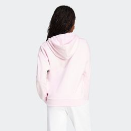 Damen Kapuzensweatshirt "W LIN FT FZ HD", pink, Gr. XS, adidas Sportswear, Obermaterial: 55% Baumwolle, 36% Polyester, 9% Viskose, Sweatshirts