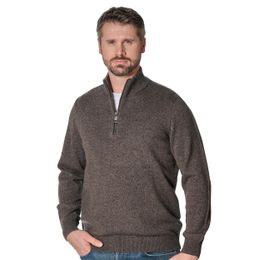 Casamoda Herren Troyer "Casamoda Troyer uni"braun, Gr. XXXL, 80% Wolle, 20% NY, Pullover