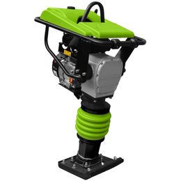ZIPPER Vibrationsstampfer "ZI-RAM80C", Platte B/L: 43,5cm x 73cm, gr&uuml;n, R&uuml;ttelplatten