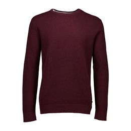 JACK'S INN 54 JACK&rsquo;S Herren Strickpullover "Strickpullover Comfort Fit"dk burgundy mel, Gr. XXXL, Obermaterial: 100% Baumwolle, Pullover