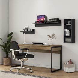 H&auml;ngeregal OTTO HOME, B:100cm H:18,5cm T:20cmschwarz, Wohnzimmer, Regale, "Moid", Wandboard, Breite 50 oder 100 cm