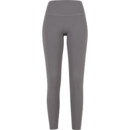 Urban Classics Damen Leggings "Urban Classics Ladies Sports Leggings Ladies Sports Leggings"senior grau, Gr. XL, unifarben, 80% Nylon, 20% Elasthan,