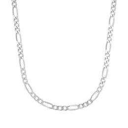 Amor Kette ohne Anh&auml;nger, Silber 925 (Sterlingsilber), L: 50 B: 4,3mmsilberfarben, Silber 925 (Sterlingsilber), B:4,3mm, Halsketten