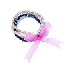 Valero Pearls Armband Damen Gr&ouml;&szlig;e One Size marine / hellblau / rosa / perlwei&szlig;