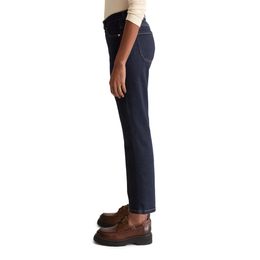 Marc O'Polo MARC O'POLO Damen Straight-Jeans "aus Baumwolle-Lyocell-Stretch"rinsed wash, Gr. 25, unifarben, Obermaterial: 65% Baumwolle, 34% Lyocell, 1%
