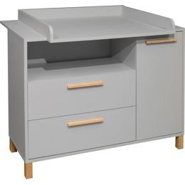M&auml;usbacher Wickelkommode M&Auml;USBACHER, grau, Wickelkommoden, "Olivia", Wickelkommode Breite "119"