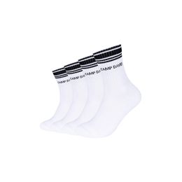 CAMP DAVID Sportsocken Herren Gr&ouml;&szlig;e 43/46 schwarz / wei&szlig;