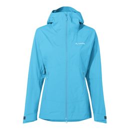 Vaude Outdoorjacke 'Simony' Damen Gr&ouml;&szlig;e XL hellblau / wei&szlig;