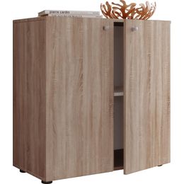 Kommode Vcm, B:70cm T:36cm, braun, Sideboards, "Holz Kommode Sideboard Anrichte Vandol 1 Dreht&uuml;ren"