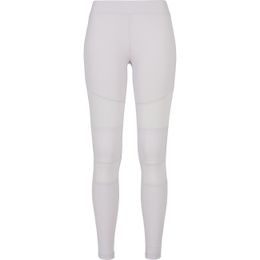 Urban Classics Damen Leggings "Urban Classics Damen Ladies Tech Mesh Leggings"softlila, Gr. M, unifarben, 80% Polyamid, 20% Elasthan, Hosen