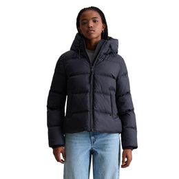 Marc O'Polo Damen Outdoorjacke "aus recyceltem Polyester"blau depths, Gr. L, MARC O'POLO DENIM, unifarben, Obermaterial: 100% Polyester, Jacken