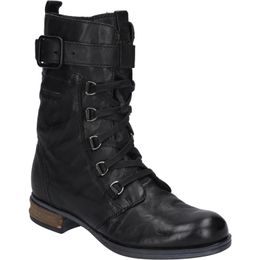 Josef Seibel Damen Stiefel "Sanja 21, schwarz", Gr. 36, schwarz, Obermaterial: 100% Rindsleder Leather cow., Schuhe