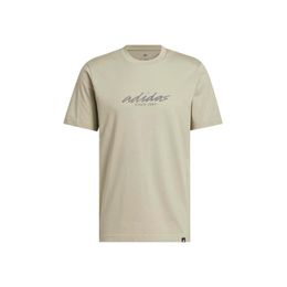 adidas Sportswear Funktionsshirt Herren Gr&ouml;&szlig;e XXL dunkelgrau / khaki