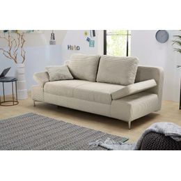 Jockenh&ouml;fer Schlafsofa, B:202cm T:103cm, grau, JOCKENH&Ouml;FER GRUPPE, Jugendzimmer, Sofas, "Jano, B: 202 cm, Liegefl. 144x200 cm", mit Bettfunktion, Bettkasten,