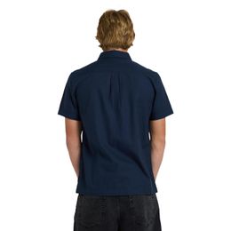 Quiksilver Herren Kurzarmhemd "Diamond", blau, Gr. XL, Obermaterial: 100% Baumwolle., Hemden