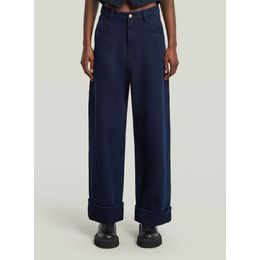 G-Star Raw G-STAR Damen 5-Pocket-Jeans "Roos High Loose Jeans"rinsed, Gr. 24, Obermaterial: 100% Baumwolle, Jeans