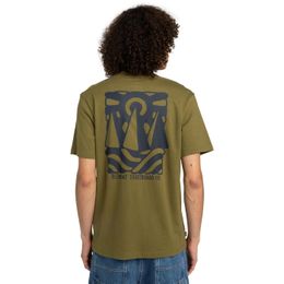 Element Herren T-Shirt "Day And Night", gr&uuml;n, Gr. S, Obermaterial: 100% Baumwolle., Shirts