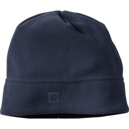 Jack Wolfskin Herren Beanie "REAL STUFF BEANIE", blau, Obermaterial: 100% Polyester, M&uuml;tzen