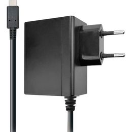 Steelplay Ladestation "Netzadapter 220V Switch", schwarz, Ladeger&auml;te