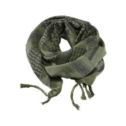 Brandit Herren Schal "Brandit Unisex Shemag Scarf"olive, schwarz, mehrfarbig, Baumwolle, Modet&uuml;cher