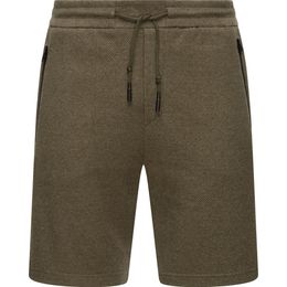Ragwear Herren Shorts "Roydy", gr&uuml;n, Gr. XXL, Material: 50% Baumwolle, 50% Polyester, Hosen, Stylische Herren Joggpants mit Rei&szlig;verschlusstaschen