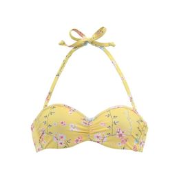 Sunseeker Bikini Top 'Ditsy' female Yellow size 42
