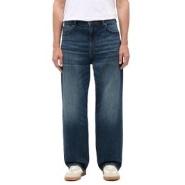 Mustang Herren Loose-fit-Jeans "Herren Style Vermont Loose"873 blau, Gr. 34, unifarben, Denim/Jeans, 99% Baumwolle, 1% Elasthan, Jeans