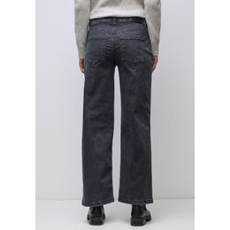 Street One Damen Loose-fit-Jeanssteel grau washed, Gr. 32, unifarben, Jeans, 82% Baumwolle, 15% Polyester, 3% Elasthan, Jeans, im Loose Fit