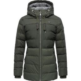 Ragwear Damen Winterjacke "Quantic", gr&uuml;n, Gr. XL, Obermaterial 1: 78% Polyester, 13% Baumwolle, 9% Nylon; Obermaterial 2: 100% Polyester;