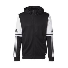 adidas Performance Sportsweatjacke 'SQ25' Herren Gr&ouml;&szlig;e XXXL schwarz / wei&szlig;