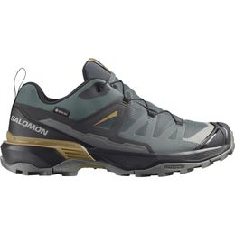 Salomon Herren Wanderschuh "X ULTRA 360 GORE-TEX", Gr. 49urban chic, schwarz, plantation, Synthetik, Textil, Schuhe, wasserdicht