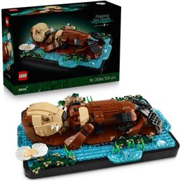 Lego Konstruktionsspielsteine "Schwimmende Otter (21366), Lego Ideas"bunt, Kunststoff, Spielbausteine