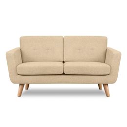 KONSIMO Einzelsofa Tagio creme Ma&szlig;e (cm): B: 154 H: 80 Sofas > Sofas nach Material > Stoffsofas &raquo; Sofa DE