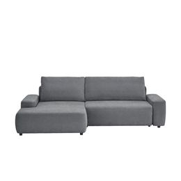 Primo Ecksofa mit Schlaffunktion Bouli grau Ma&szlig;e (cm): B: 264 H: 105 T: 162.0 &raquo; M&ouml;bel Kraft